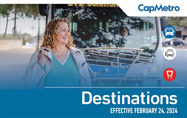 Destinations Schedule Book – CapMetro – Austin Public Transit